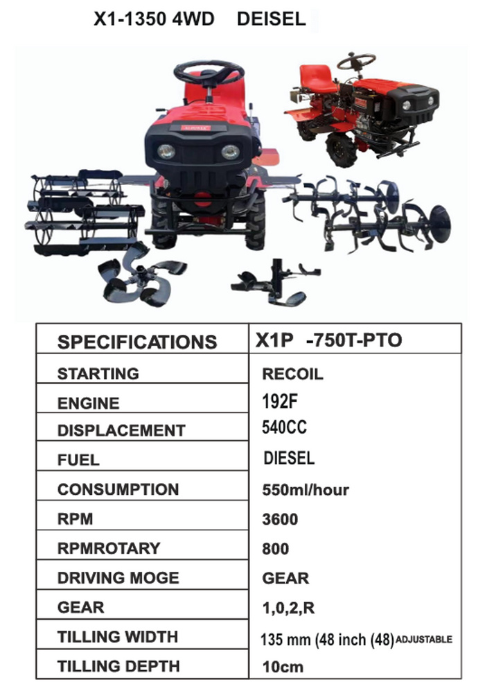 X1-POWER 1350 PRO – Source India Industries